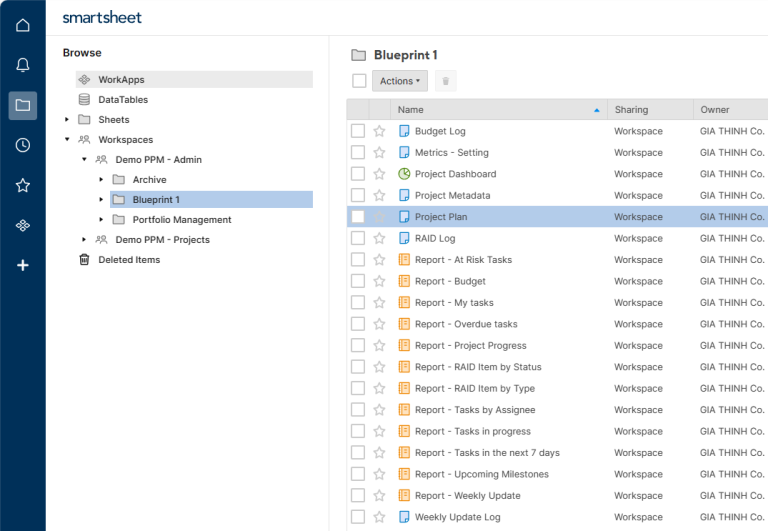 ProjectCreator for Smartsheet – Create Projects with Ease