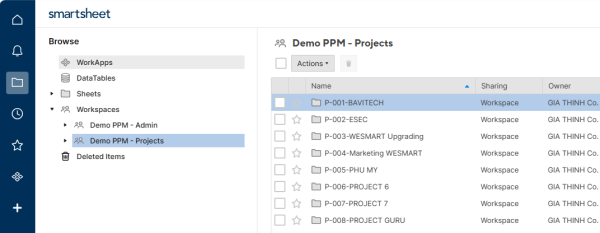 ProjectCreator for Smartsheet – Create Projects with Ease
